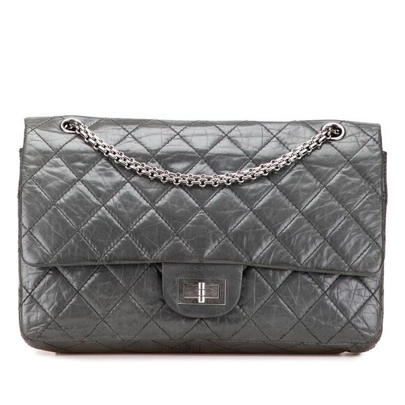 CHANEL | Bags | Chanel 5th Anniversary Reissue 255 Aged Calfskin Double ...